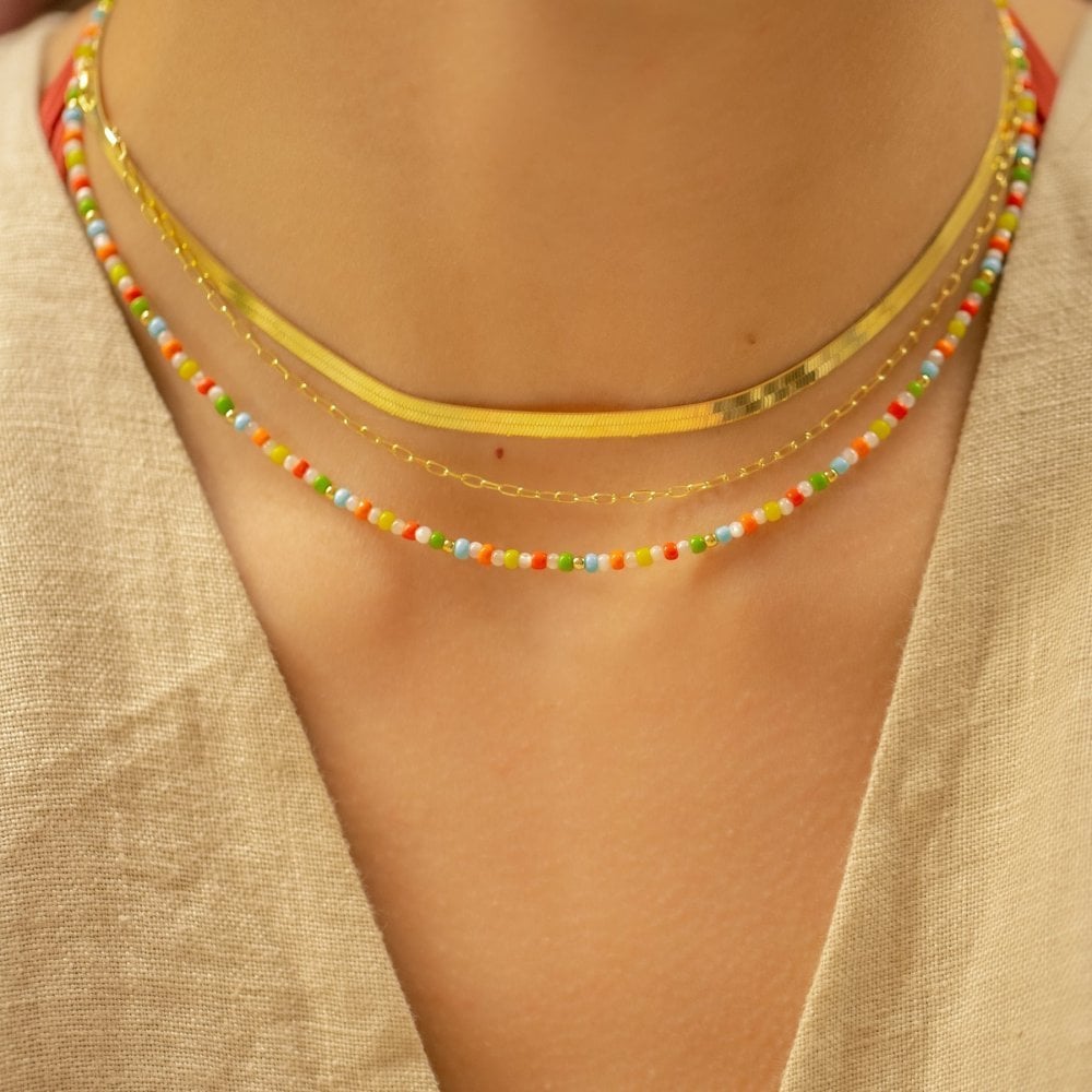 Alisia - Collana Glossy Medium - Argento 925 | Scintille Shop